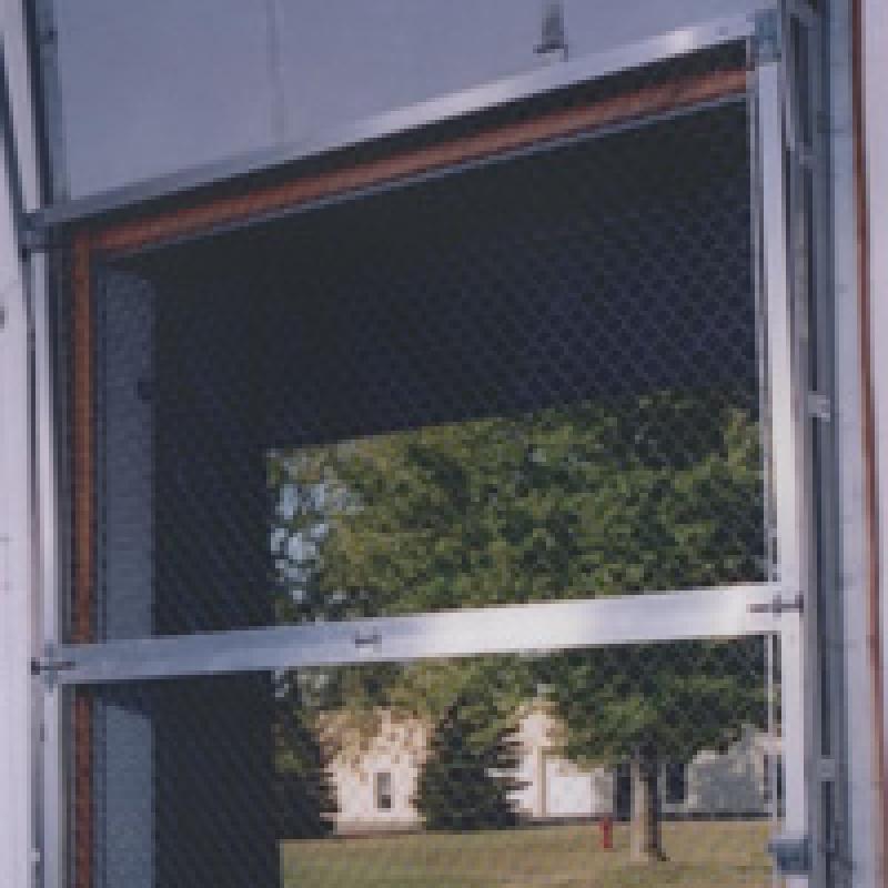 Chain-Link Security Door | W.E. Carlson Corporation