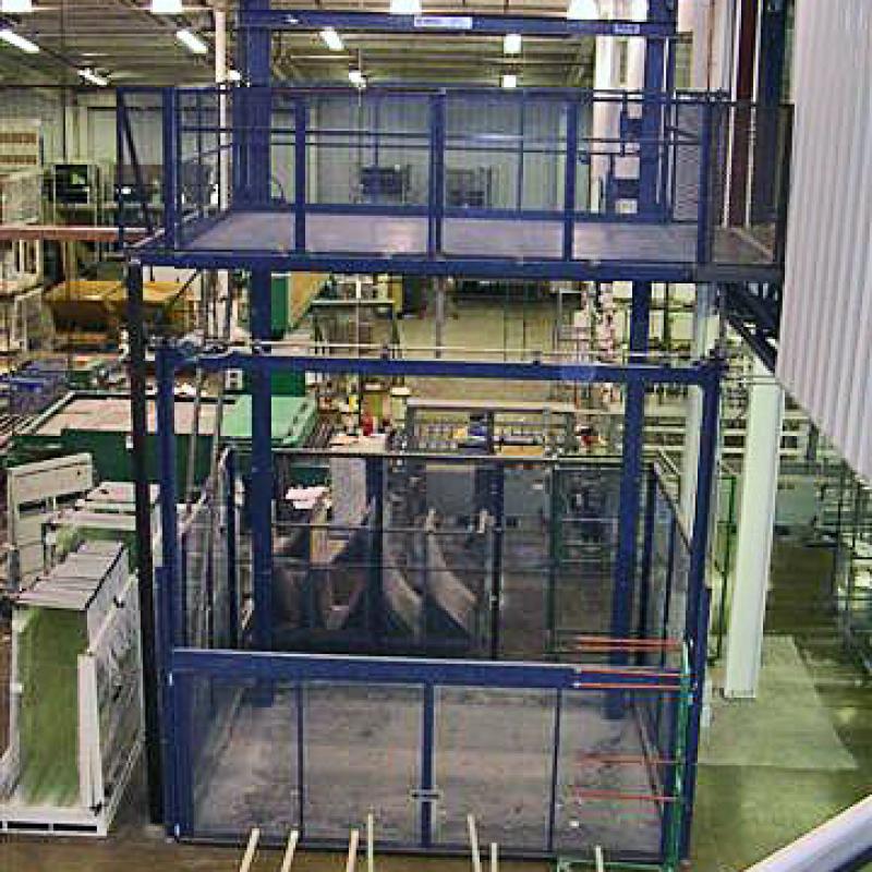 Hydraulic Vertical Lifts | W.E. Carlson Corporation