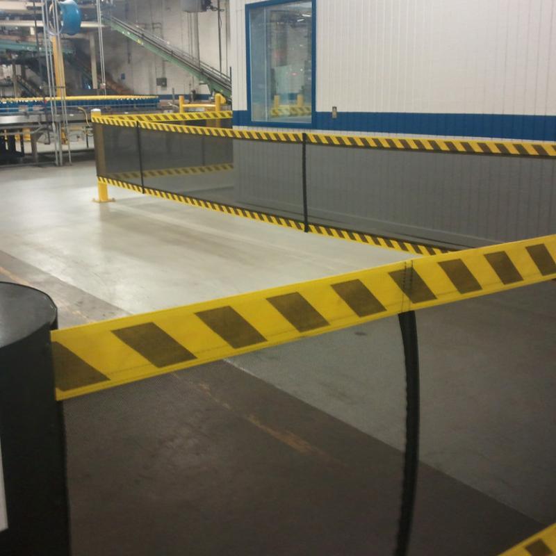 SpanGuard Strap Barrier System | W.E. Carlson Corporation