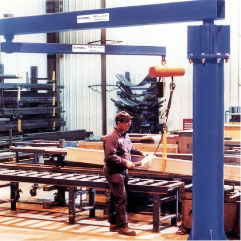 Work Station Jib Cranes | W.E. Carlson Corporation