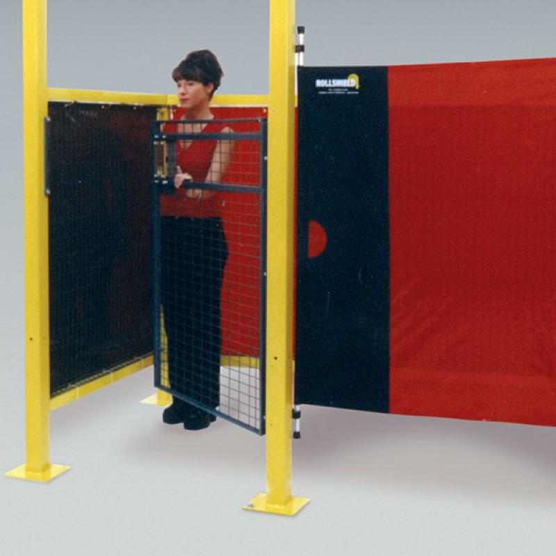 RollShield Roll-Up Barrier Curtain | W.E. Carlson Corporation