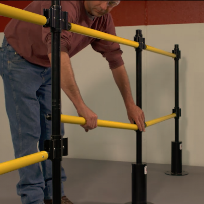 GuardRite Retractable Barrier | W.E. Carlson Corporation